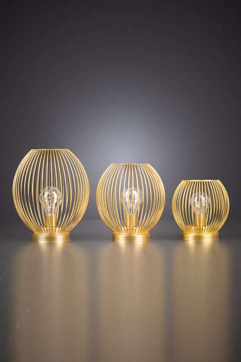 Lampe Glitter LED gold kaufen | Bella-Home-Feeling.de